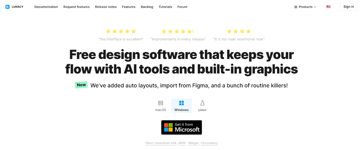 Lunacy Review: A Free Design Tool to Double Your Creativity