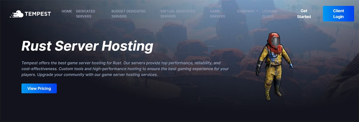 Rust Server Hosting by Tempest: A Complete Overview!