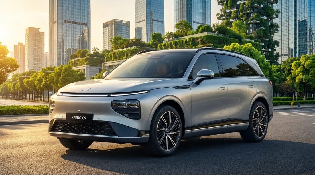 XPENG Uses AI Marketing for G9 Electric SUV Launch 2025