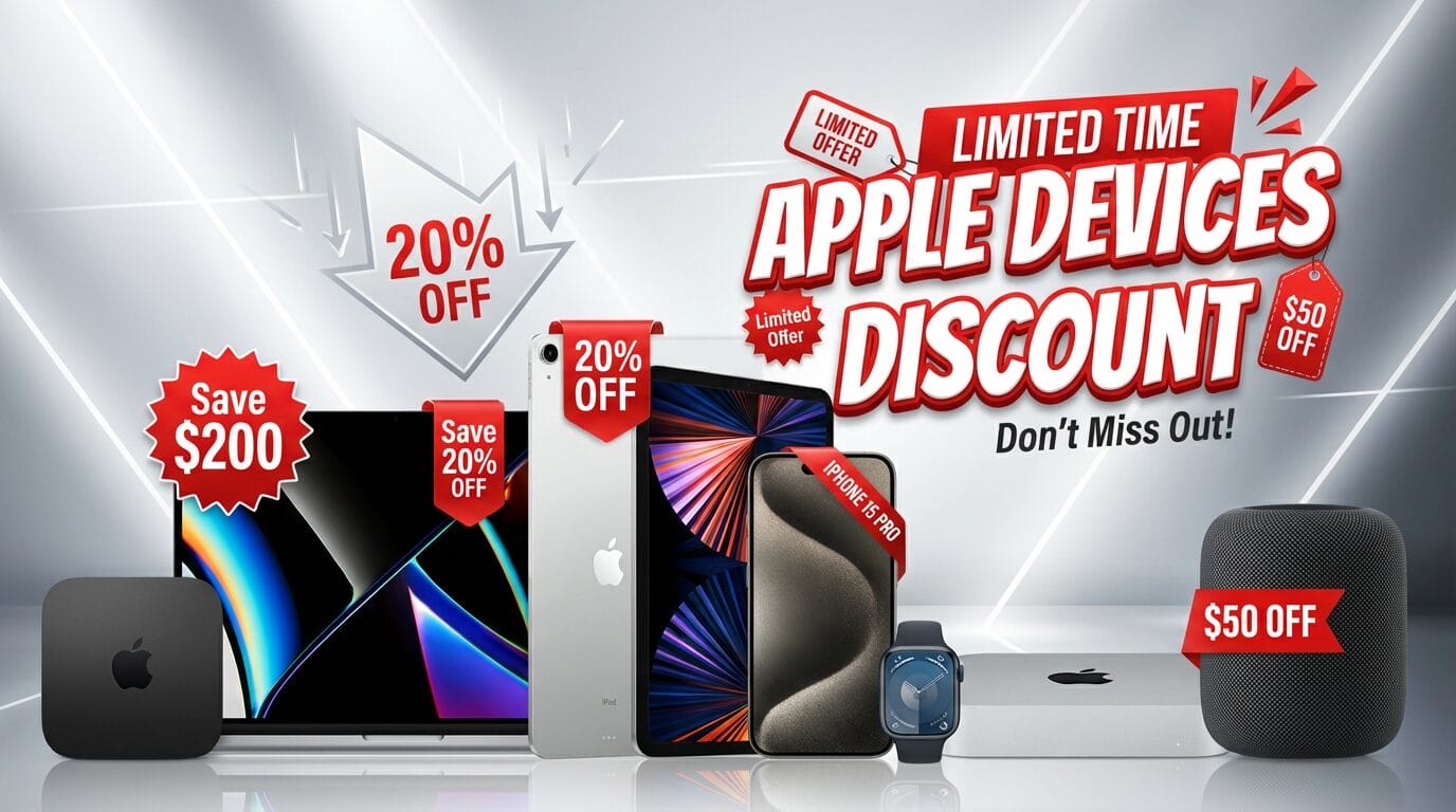 Apple Fans Rush for Deep Discounts on MacBooks, iPads, Watches