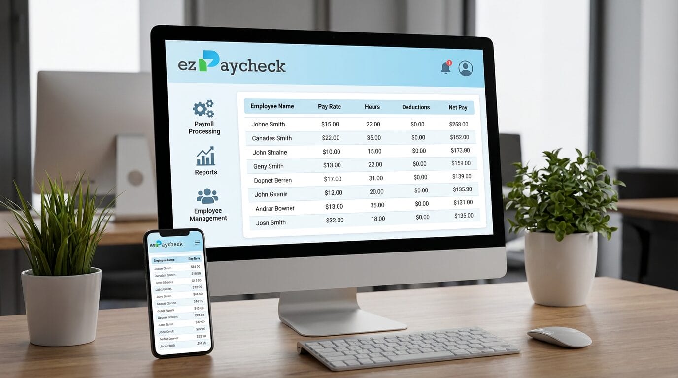 Simplify Payroll in 2026 with ezPaycheck for Small Business