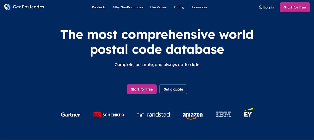 GeoPostcodes.com: A World Postal Code Finder for Businesses